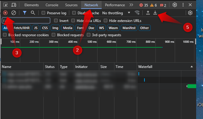 How to generate a HAR file - Resource Center
