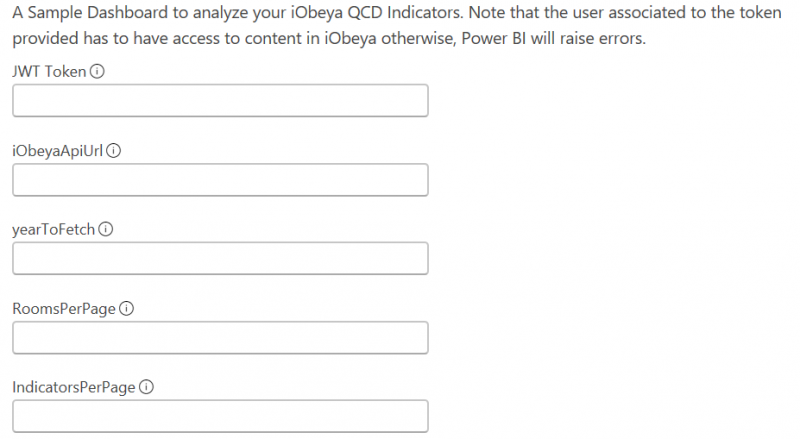 Extract QCD indicators and actions from iObeya to Power BI - Resource Center